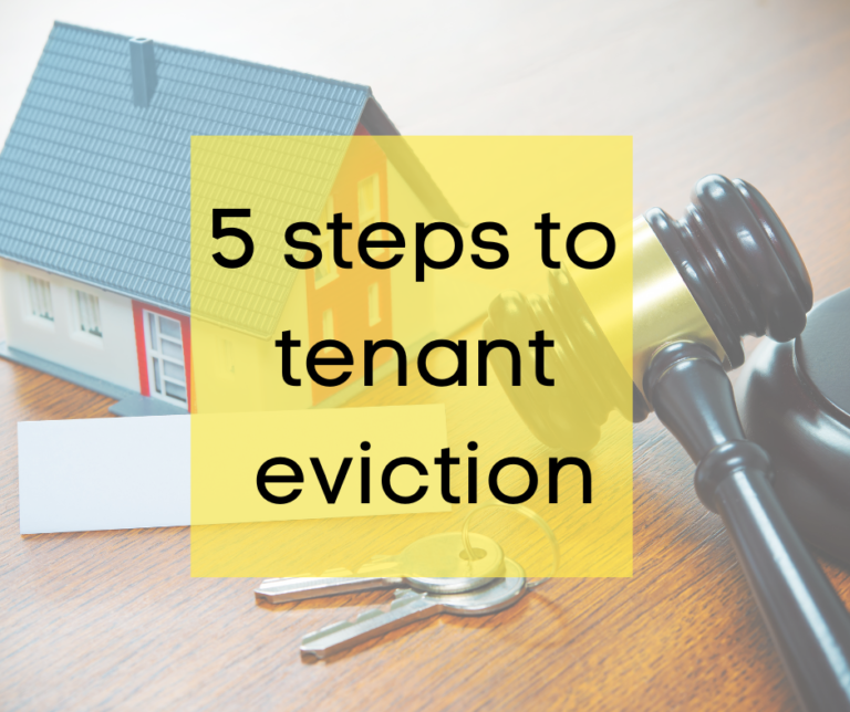 5 steps to help you understand tenant eviction – Flying Keys